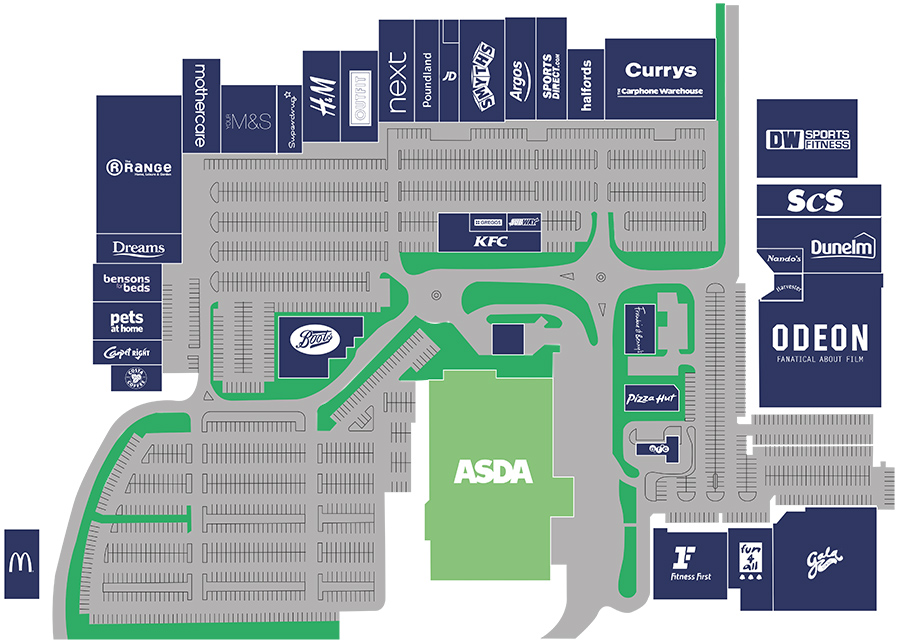 Interactive Sitemap | The Croft Retail & Leisure Park